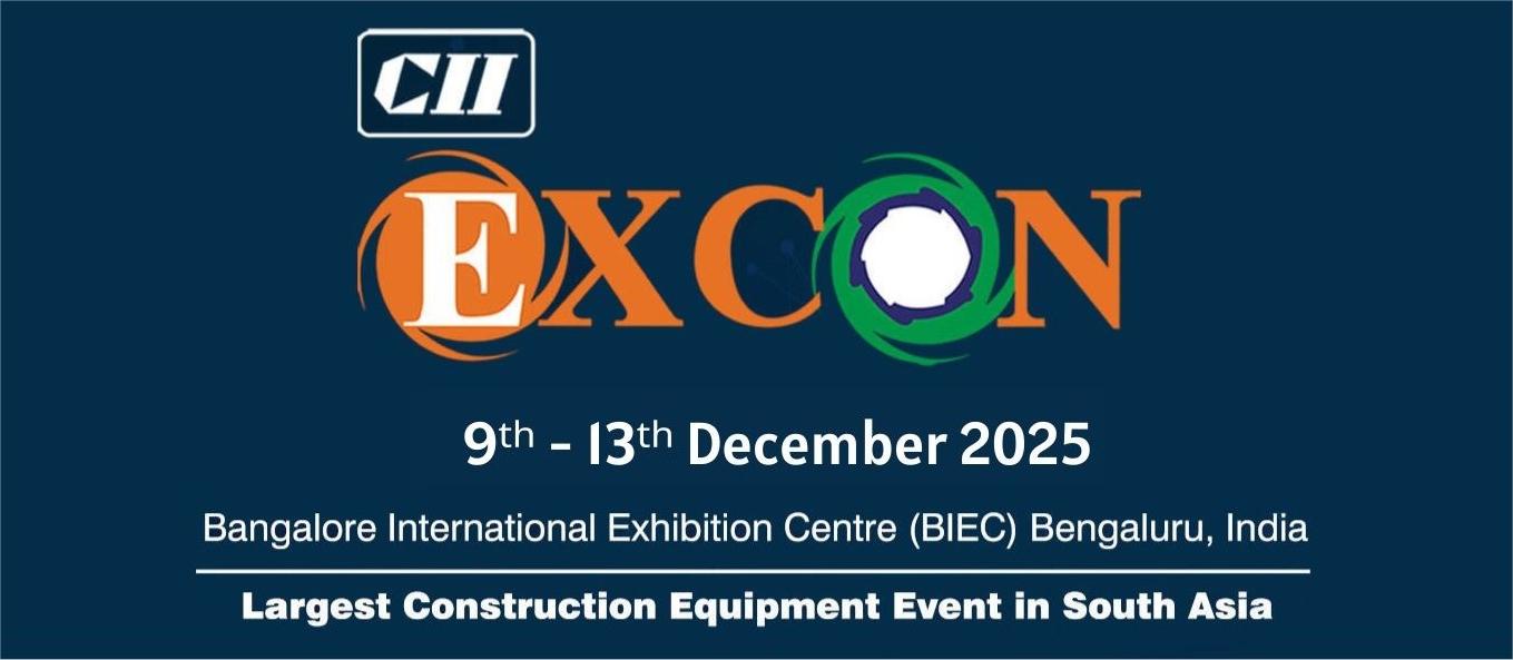 CONMART - Excon 2025—International Construction Equipment and Technology Exhibition in india, 2025