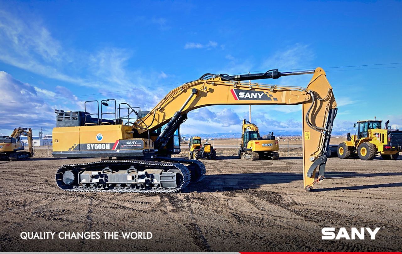 CONMART - First 50t SANY SY500H Sold in the UK