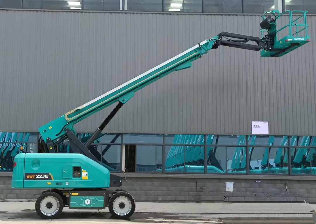 CONMART - Three new electric boom aerial work models launched by SUNWARD